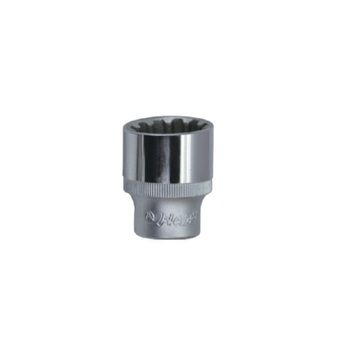 24P0M Spline Hand Socket- 1/4" Drive - HansTools® 向得行興業-台灣製造