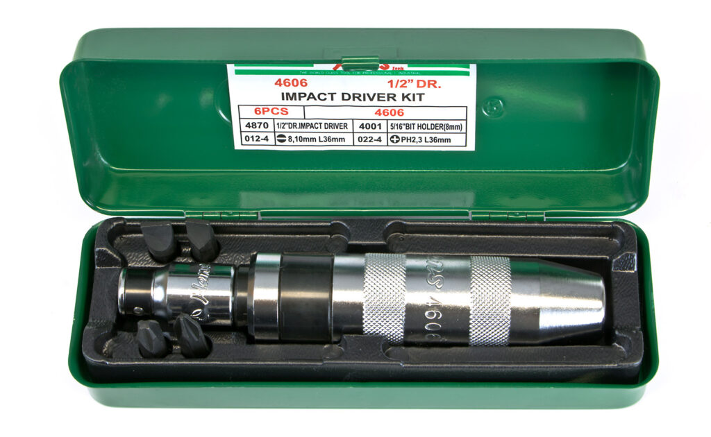 Impact Driver Kit- (Impact Screwdriver Kit) - HansTools® 向得行興業-台灣製造