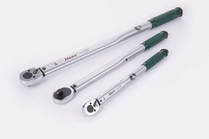 Torque Wrench-Clicker Type- 1/4", 3/8", 1/2", 3/4" Drive- Green Steel ...