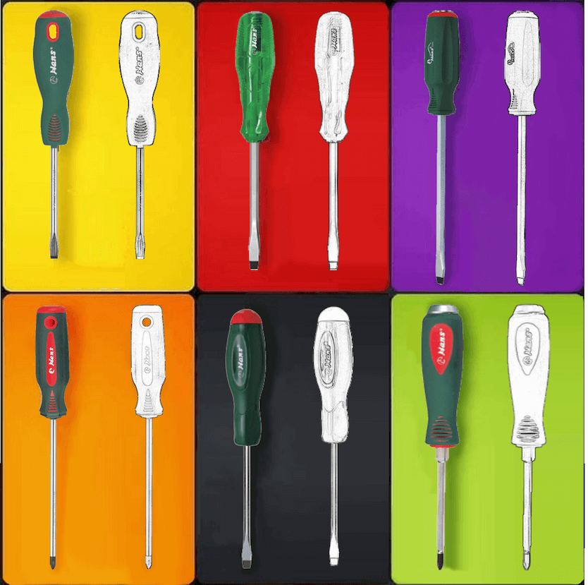 起子組 Screwdriver Set in Paper Box - HansTools® 向得行興業-台灣製造