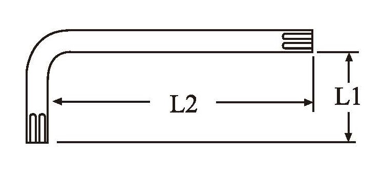 1779- Ribe L扳手 Ribe Key Wrench - HansTools® 向得行興業-台灣製造