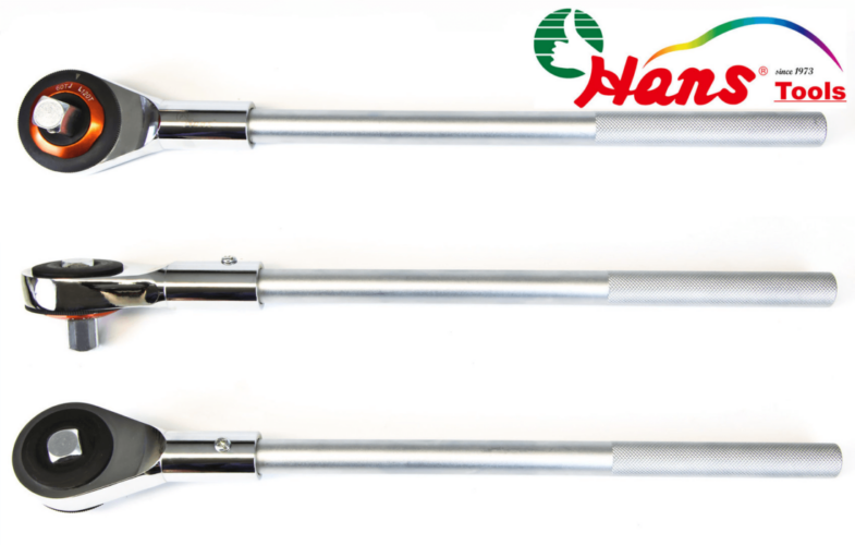 6139- Reversible Ratchet Handle (120 Teeth)-3/4" Drive - HansTools® 向得行 ...